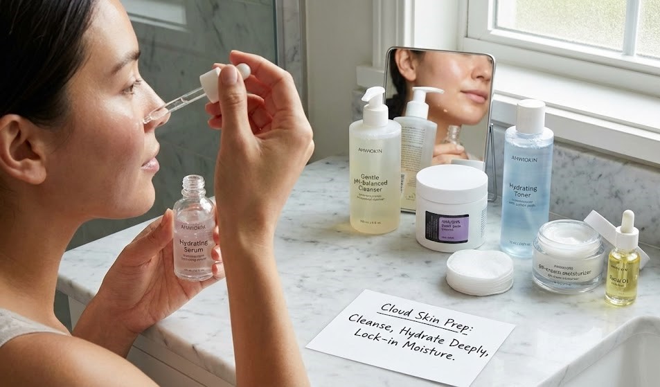 Cloud Skin là gì? Trào lưu da mịn – mềm như mây đang gây sốt tín đồ làm ...